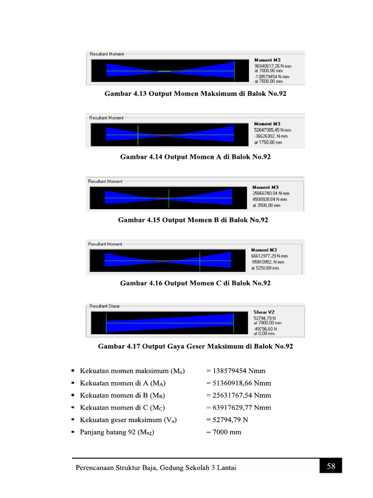Perhitungan Balok | PDF