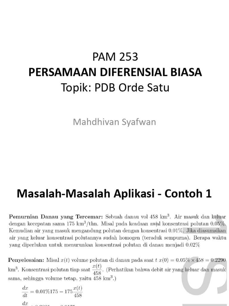 PDB Orde 1 B | PDF