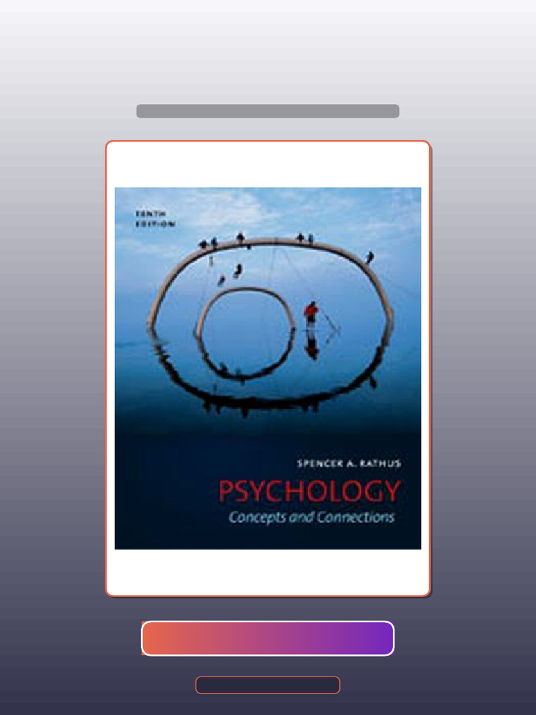Psychology Concepts and Connections 10E Rathus Ebook and TestBank ...