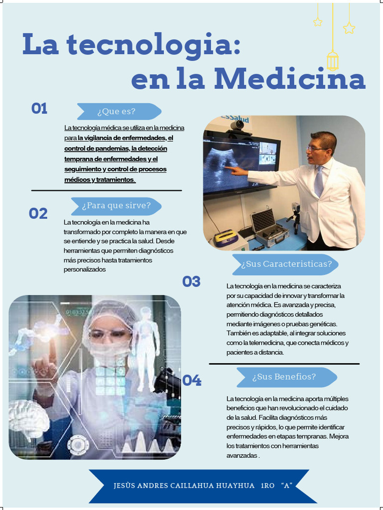 Tecnologia en la Medicina | PDF
