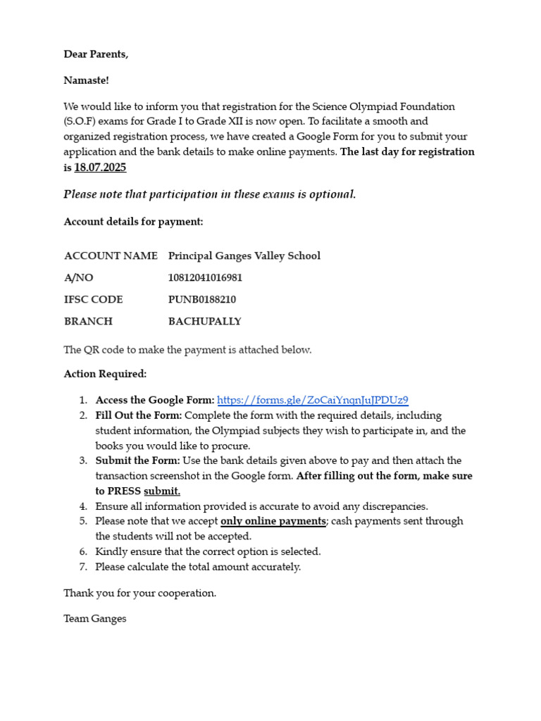 SOF Olympiad Circular, 2025-26 | PDF