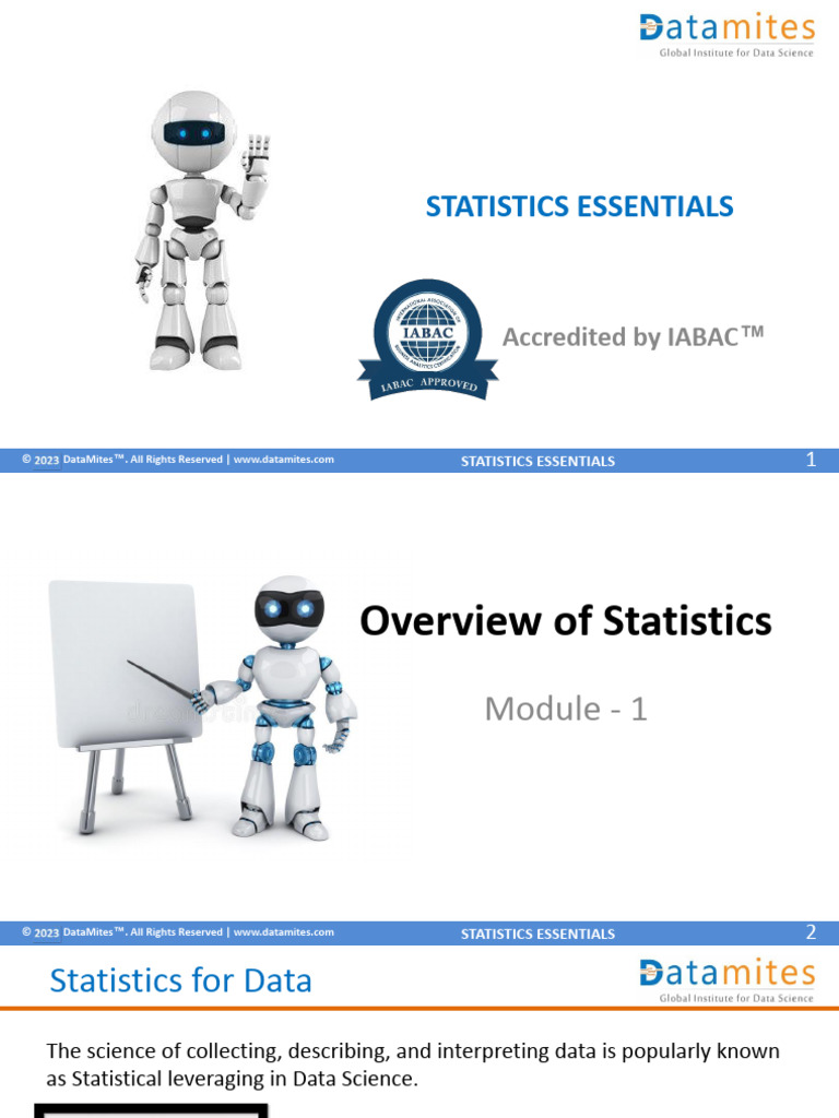 Statistics Essentials Overview | PDF | Statistics | Skewness