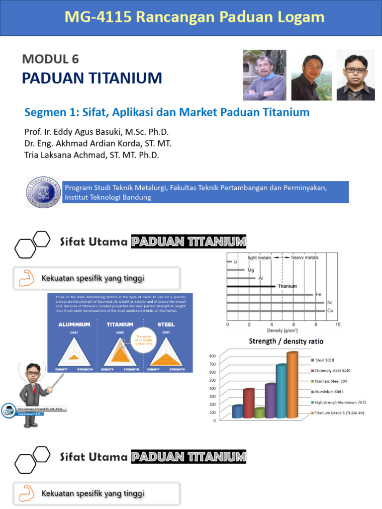 Sifat dan Aplikasi Paduan Titanium | PDF