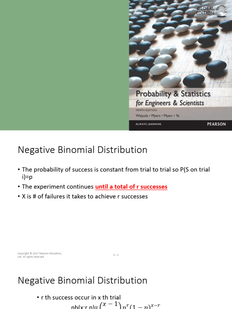 5 Discrete Probability Distributions 2-6 | PDF | Poisson Distribution ...
