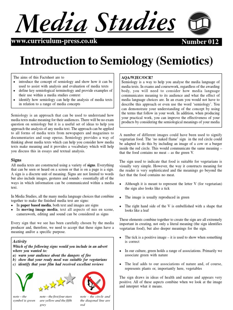 Semiology | Semiotics | Advertising | Free 30-day Trial | Scribd