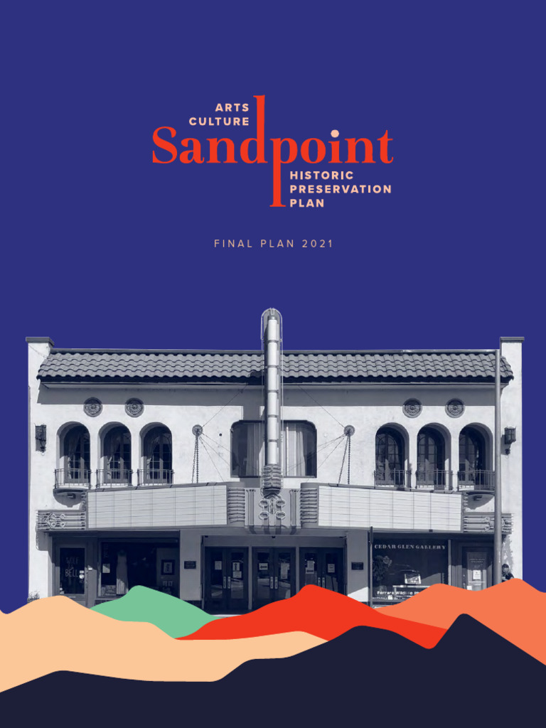 Sandpoint Arts & Historic Preservation Plan | PDF | Idaho