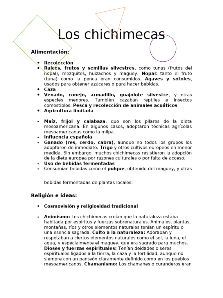 Los Chichimecas H. | PDF | Rituales | Ropa