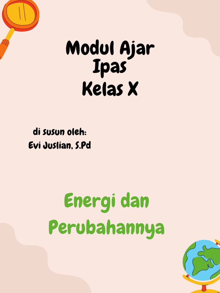 Modul Ajar Ipas Evi | PDF