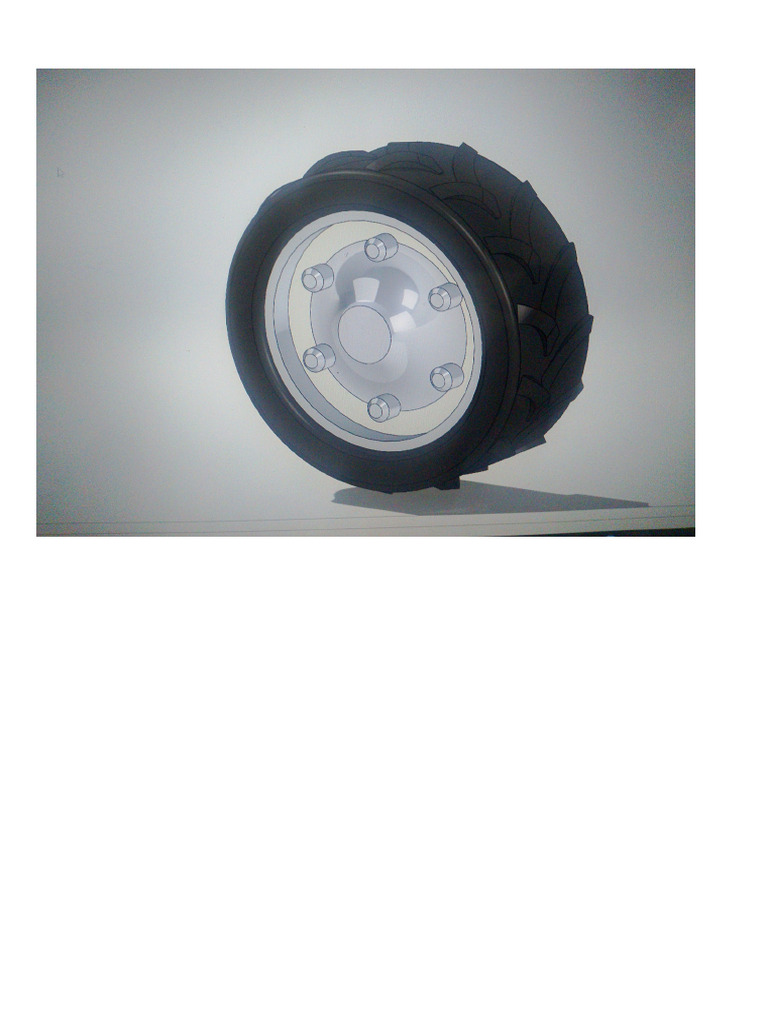 Lampiran Desain Ban Traktor | PDF