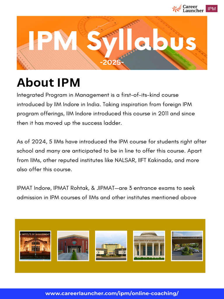 IPM Course Syllabus Overview 2025 | PDF | Geometry | Mathematics