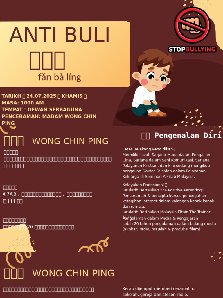 Anti Bully Talk | PDF