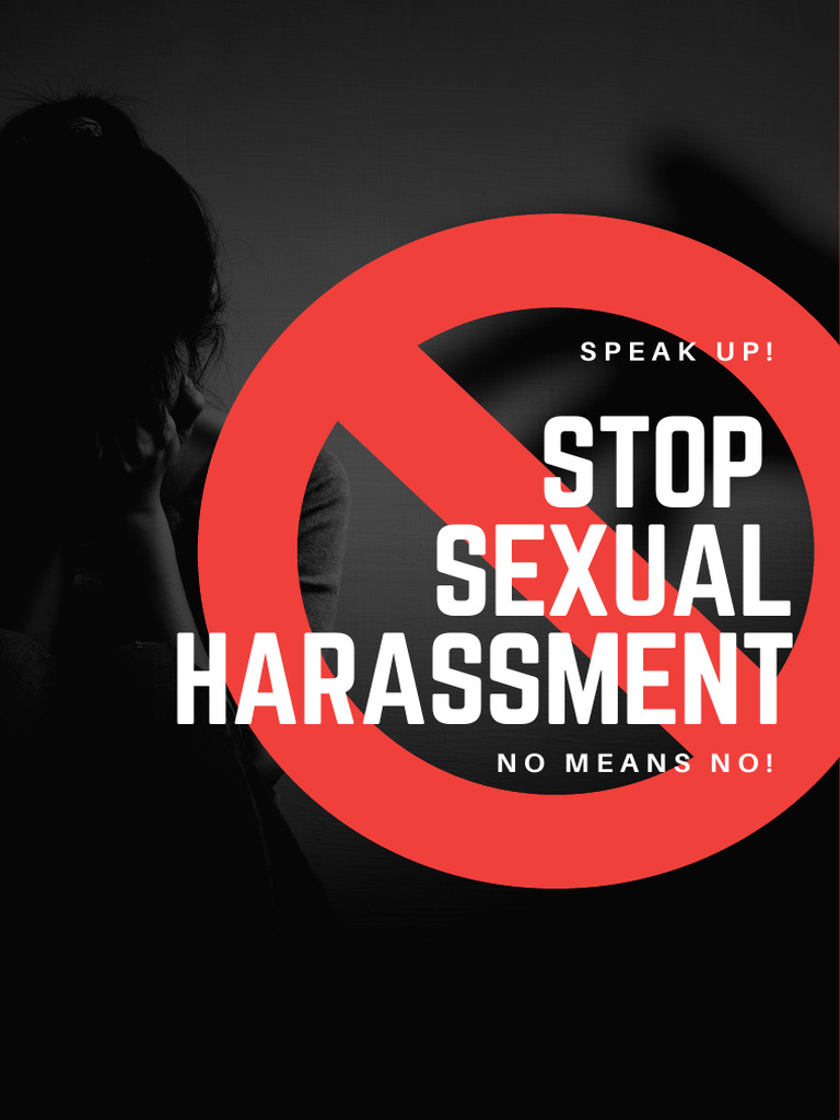 Anti-Sexual Harassment Awareness Poster | PDF