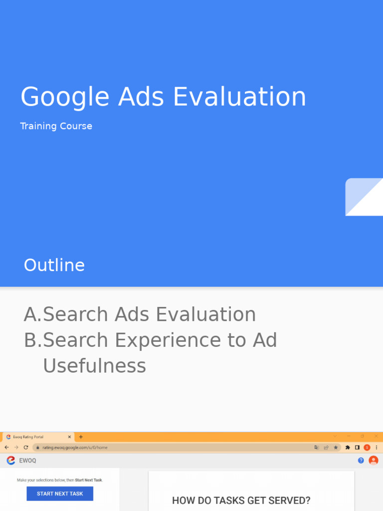 Google Ads Evaluation | PDF