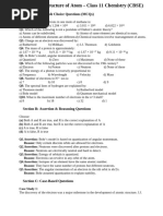 Atomic Structure IMP NEET PYQs | PDF | Atomic Orbital | Electron