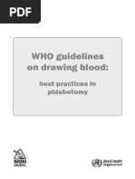 Best Practices in Phlebotomy - WHO Guidelines On Drawing Blood - NCBI ...