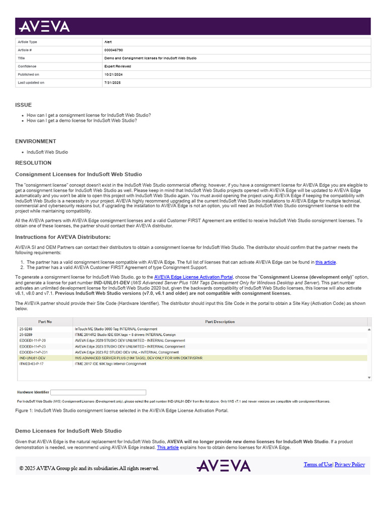 InduSoft Web Studio License Guide | PDF | Computer Engineering ...