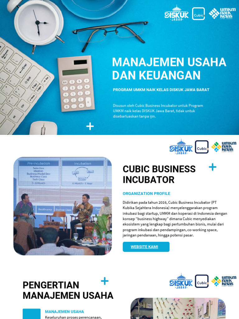 PPT Manajemen Usaha Dan Keuangan - DISKUK Rev.1 | PDF