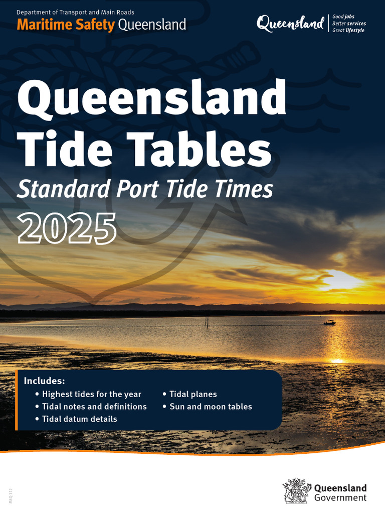 2025 Queensland Tide Tables | PDF