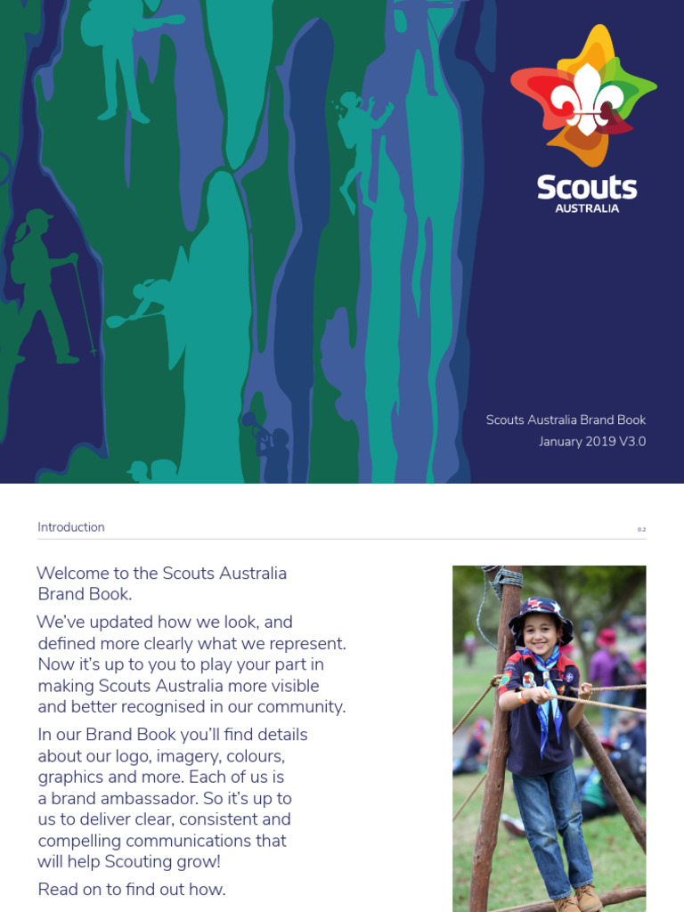 Scouts Australia Brand Guidelines | PDF | Graphic Design | Scouting