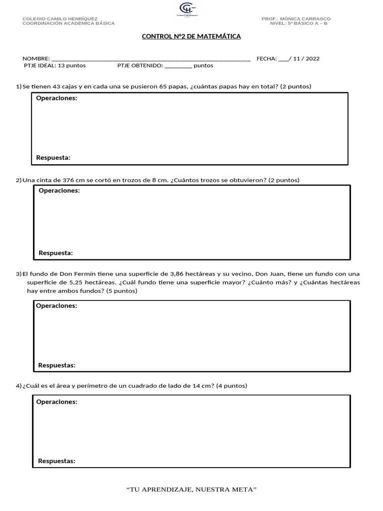 Control2 - 5to | PDF