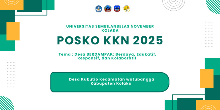 Posko KKN 2025: Desa Berdampak Kolaka | PDF