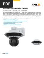 Datasheet Axis p3737 Ple Panoramic Camera en US 413348 (102934) | PDF ...