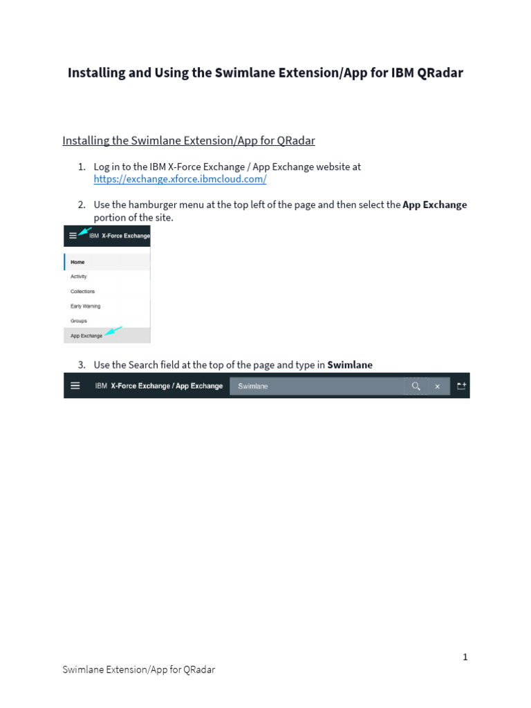 Installing and Using The Swimlane Extension | PDF | Button (Computing ...