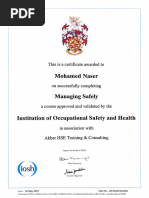 Saiosh Membership and Professional Registration | PDF