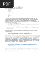 Confined Space Actual Written Exam Update With Actual Questions and Answers | PDF | Personal ...