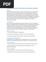 Principles of Neuroplasticity Explained | PDF | Neuroplasticity ...