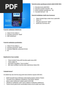 Panduan Kartu Fleet BCA dan Flazz | PDF