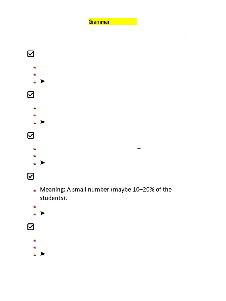 Quantifiers Material and Exercises | PDF