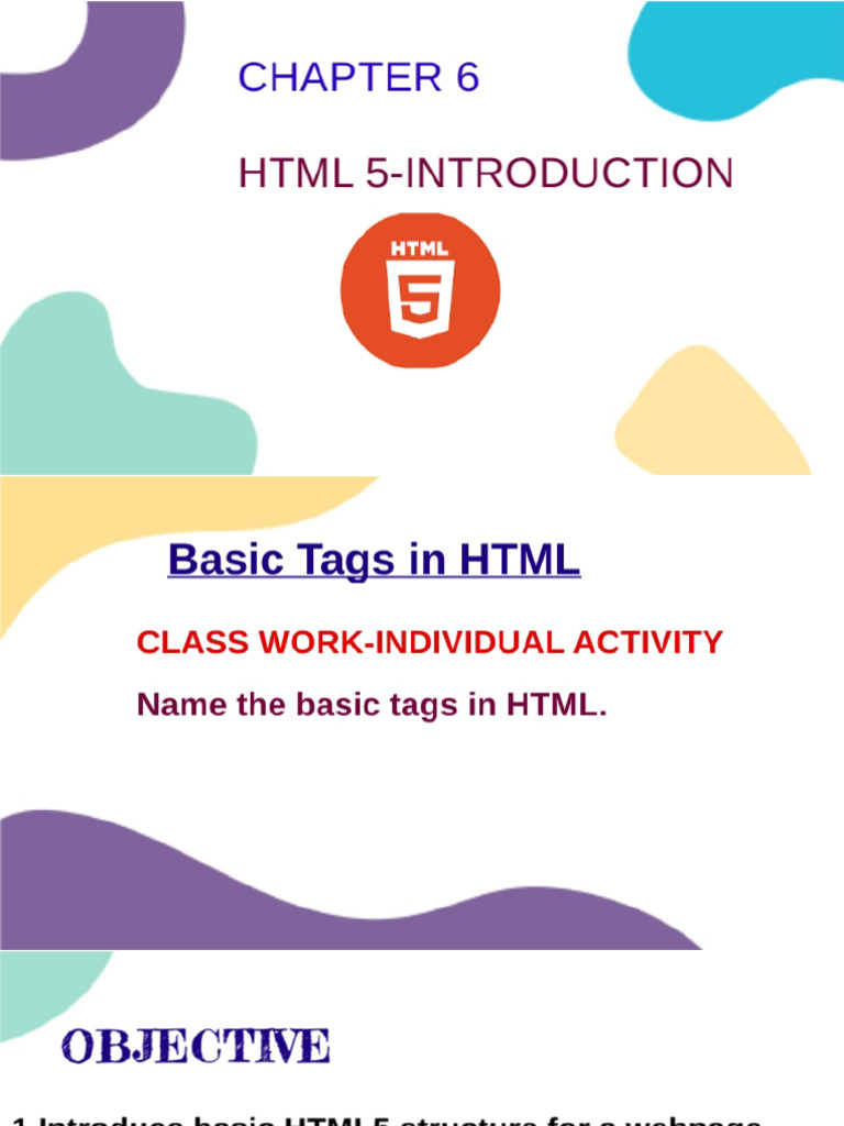 Ch6 HTML5 | PDF