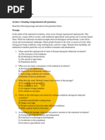 BHSEC - English Paper 1 | PDF | Sentence (Linguistics) | Part Of Speech