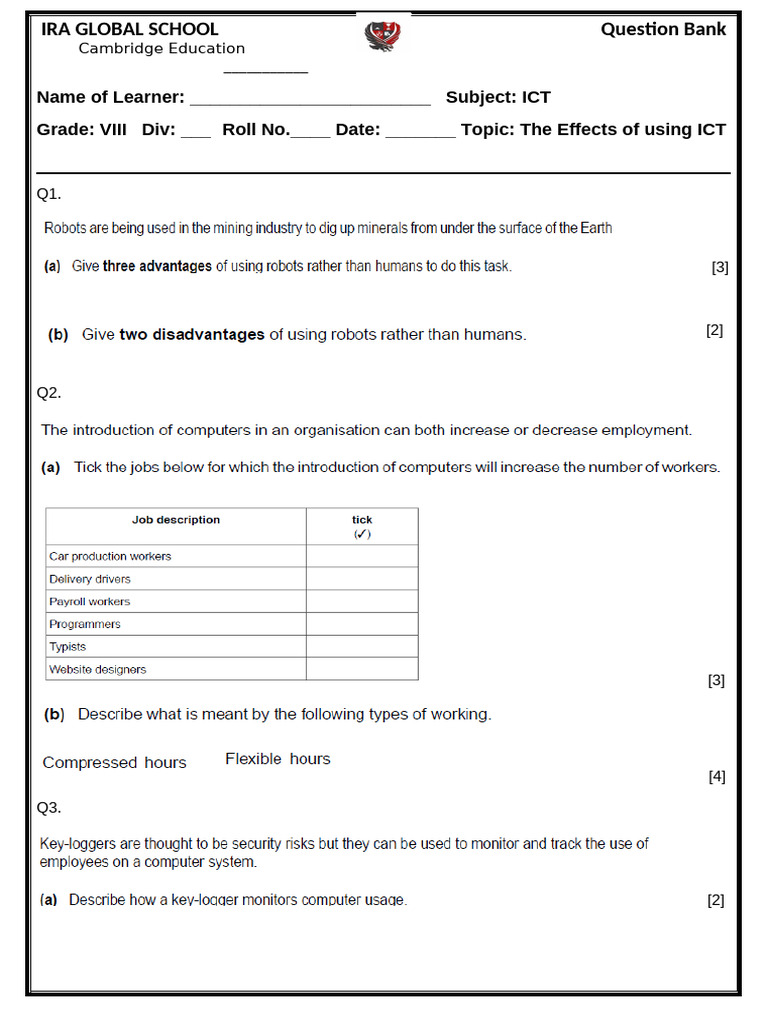 Grade 8 Chapter5 | PDF