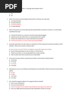 A61 Appointed Persons Theory Test Questions For Candidates PDF | PDF ...