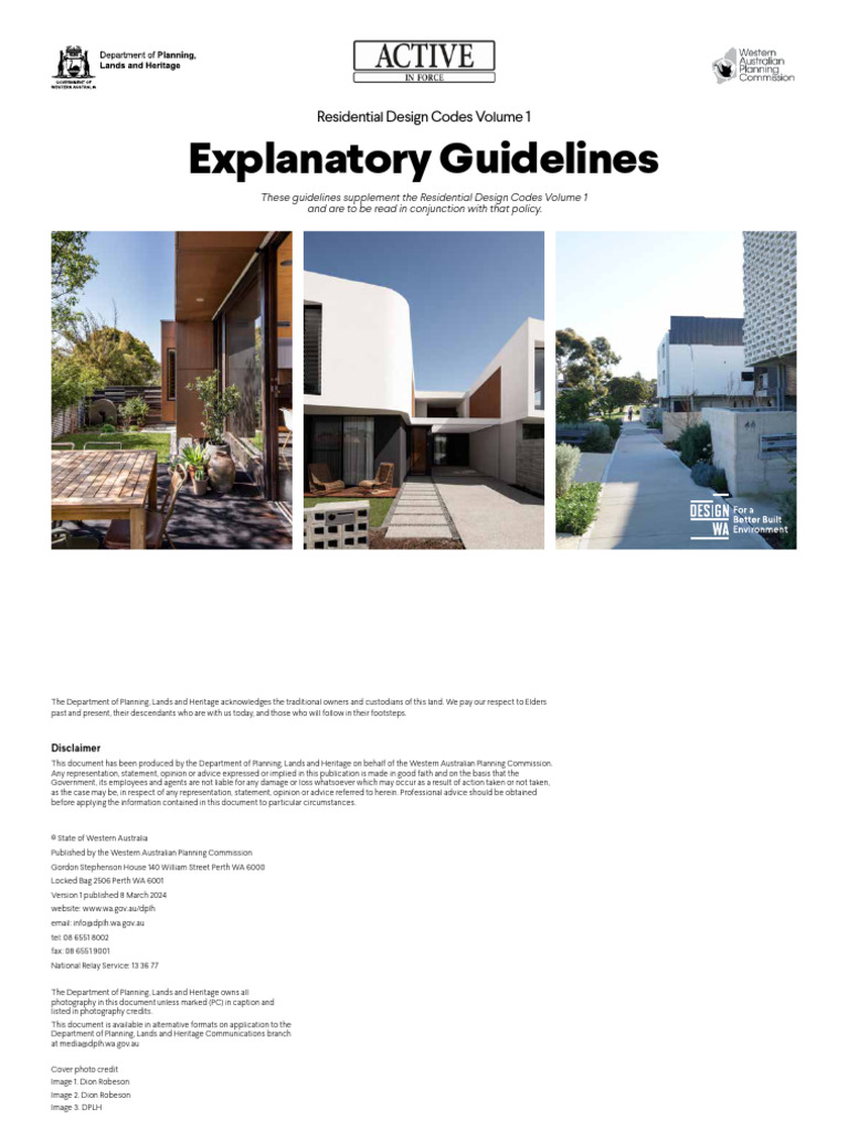 r Codes Vol 1 Explanatory Guideline 2024 Mar2024 | PDF