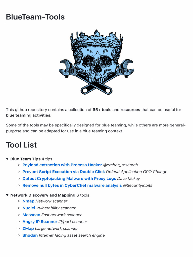 Blue Team Tools | PDF