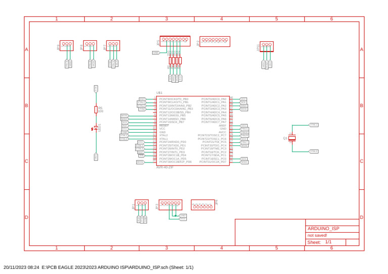 Arduino ISP Pinout Overview | PDF