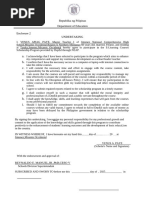INTENT LETTER For Reclassification | PDF