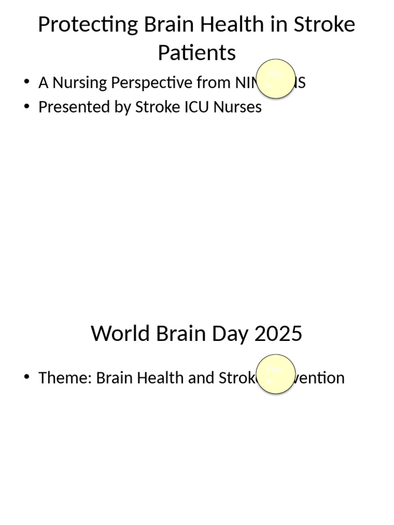 World_Brain_Day_Stroke_ICU_NIMHANS_Visuals_Final | PDF | Stroke ...