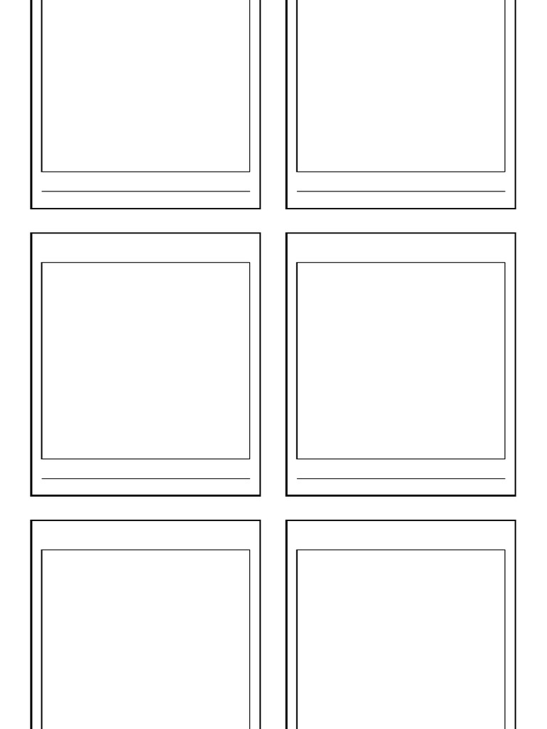 Polaroid Template A4 | PDF