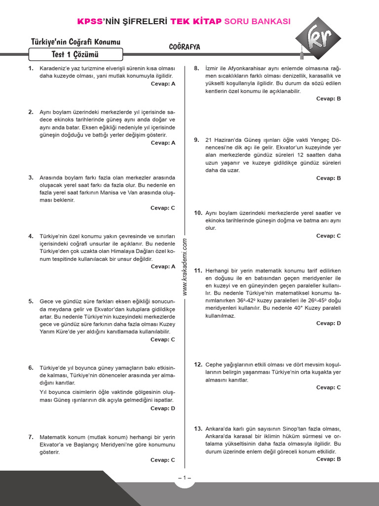 05 Cografya | PDF