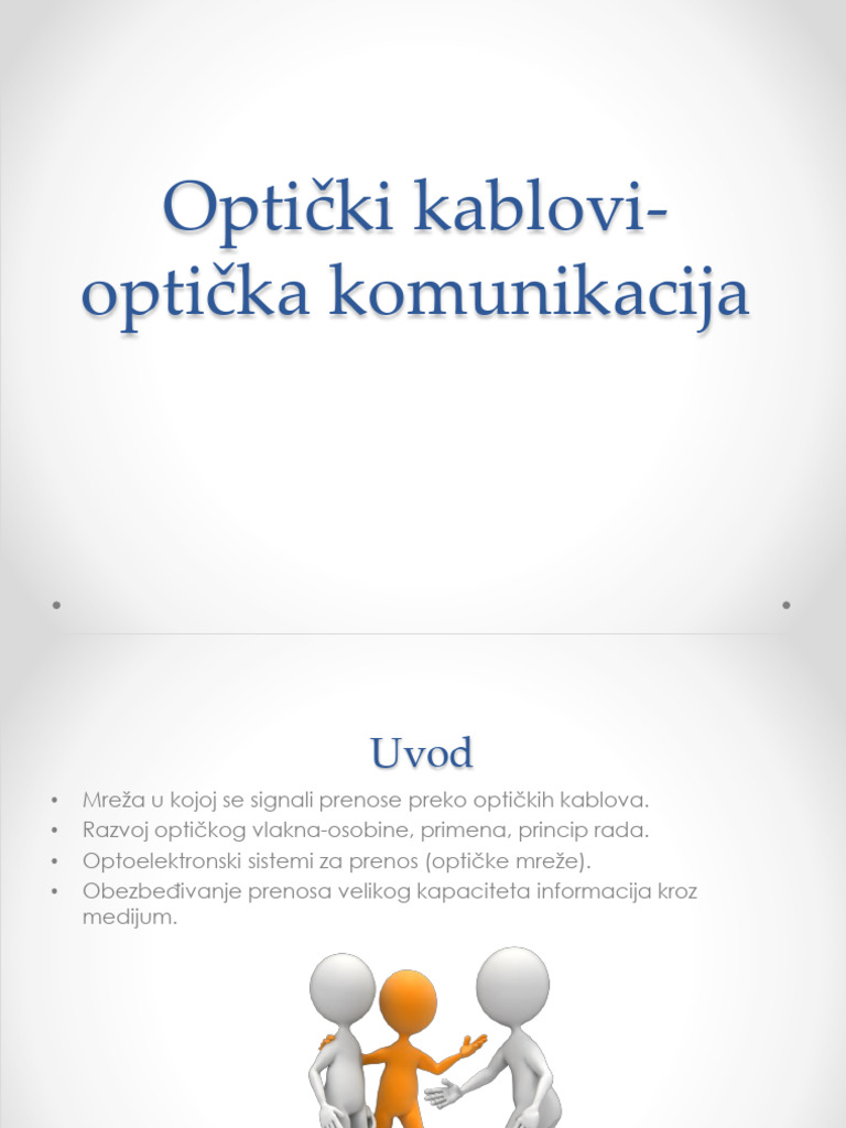 5 Opticki Kablovi | PDF