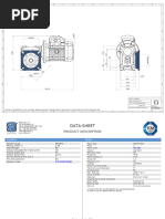 Bonfiglioli QUBO040 Gearbox Data Sheet | PDF | Electrical Engineering ...