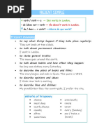 Signal Words for English Tenses | PDF | Grammatical Tense | Perfect ...