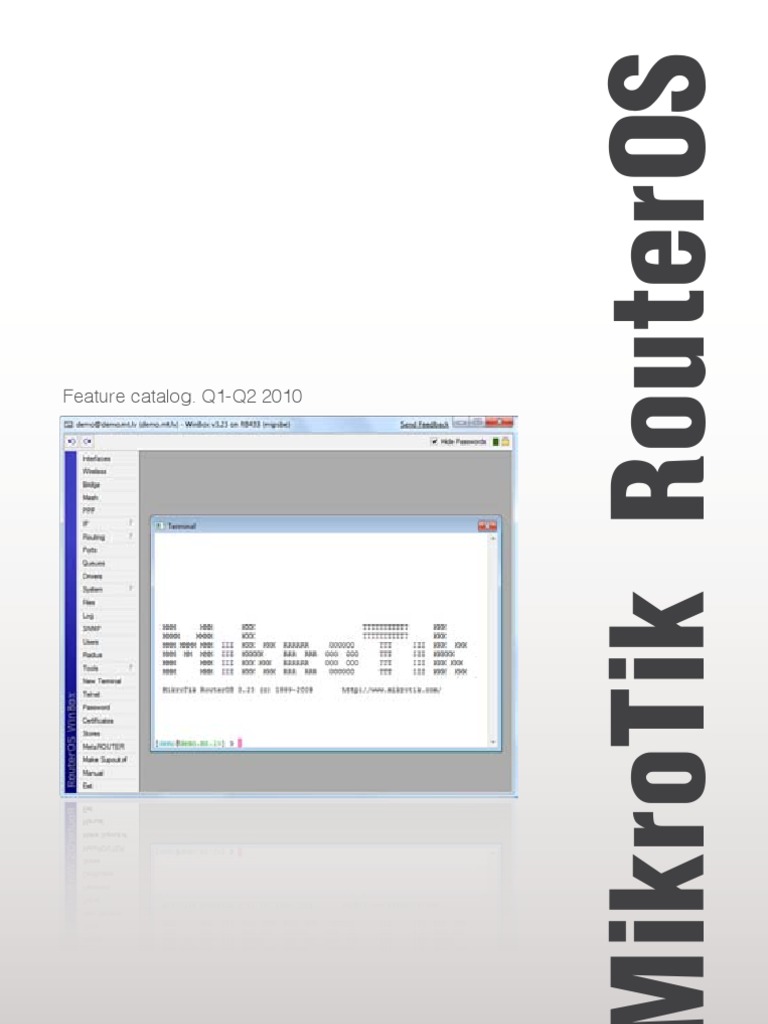 MikroTik RouterOS | Download Free PDF | Multiprotocol Label Switching ...