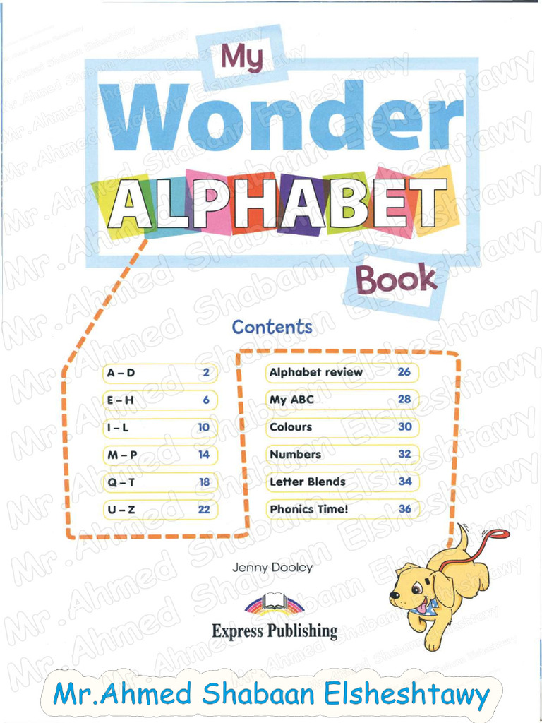 My Wonder Alphabet Book 2025 | PDF