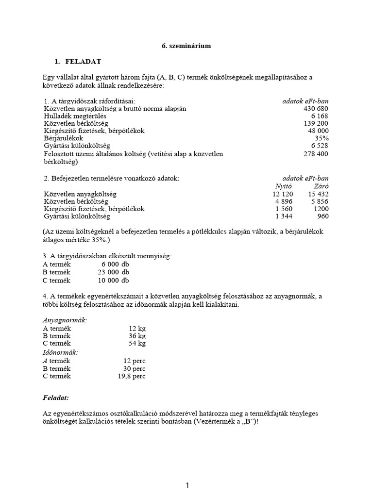 6_szeminÃ¡rium 2 | PDF