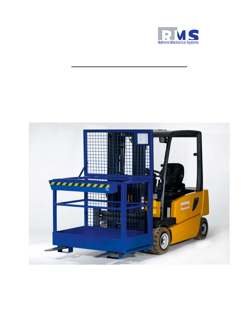 Instrukcja Obsługi Platforma Robocza Ab | PDF